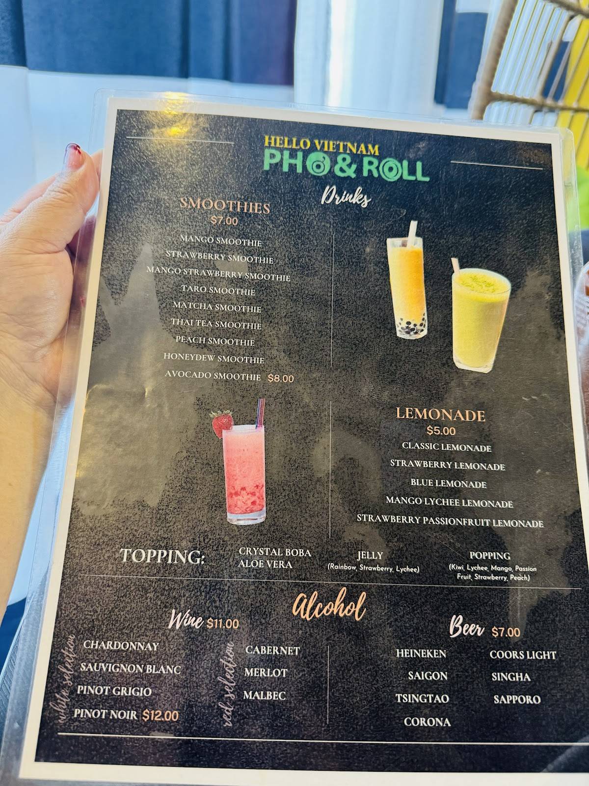 Carta del restaurante Hello Vietnam Pho & Roll - Tatum, Phoenix