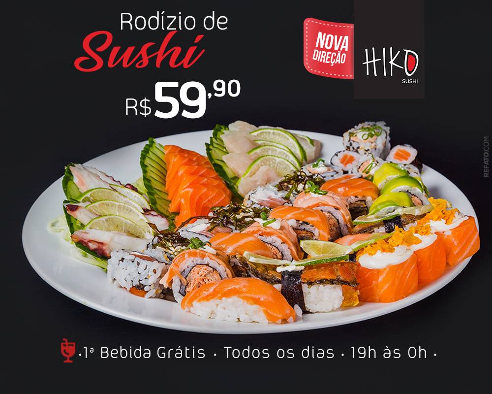 Menu em Hiko Sushi Balneário Camboriú - Restaurante Japonês Rodízio ...
