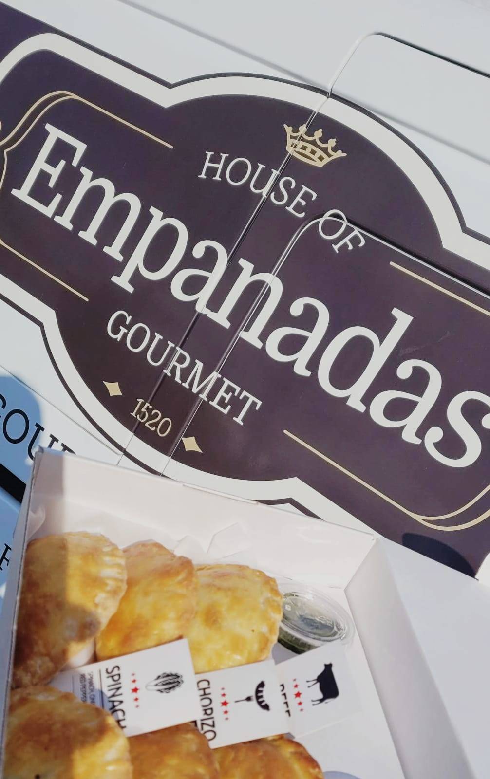 Menu au House of Empanadas restaurant, Toronto