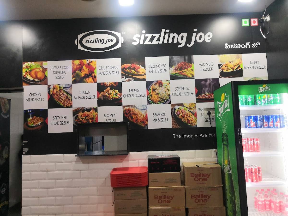 Menu at Sizzling Joe, Hyderabad, Sizzling Joe