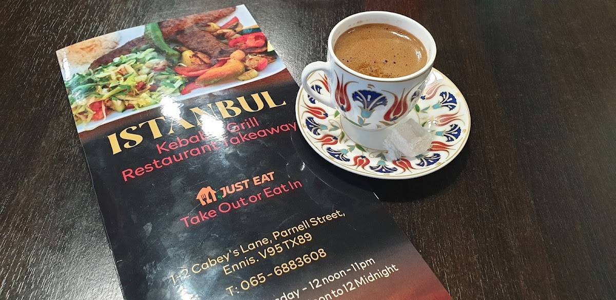 Carta de İSTANBUL Kebab & Grill Restaurant Takeaway, Ennis