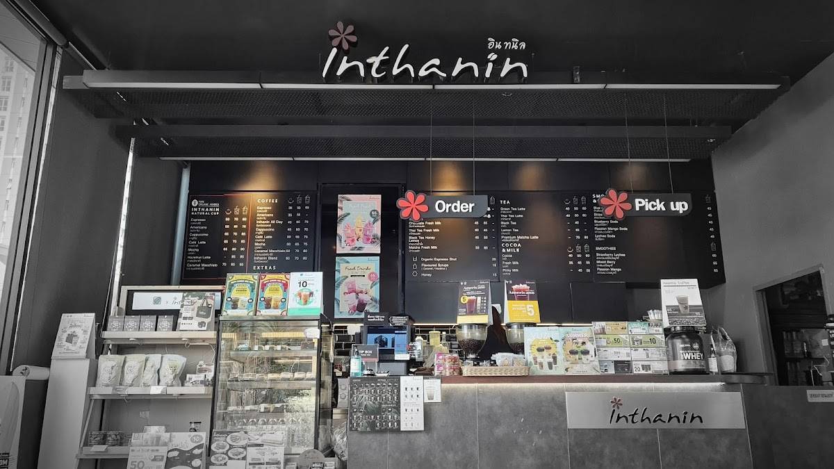 Menu at Inthanin Coffee, Nonthaburi