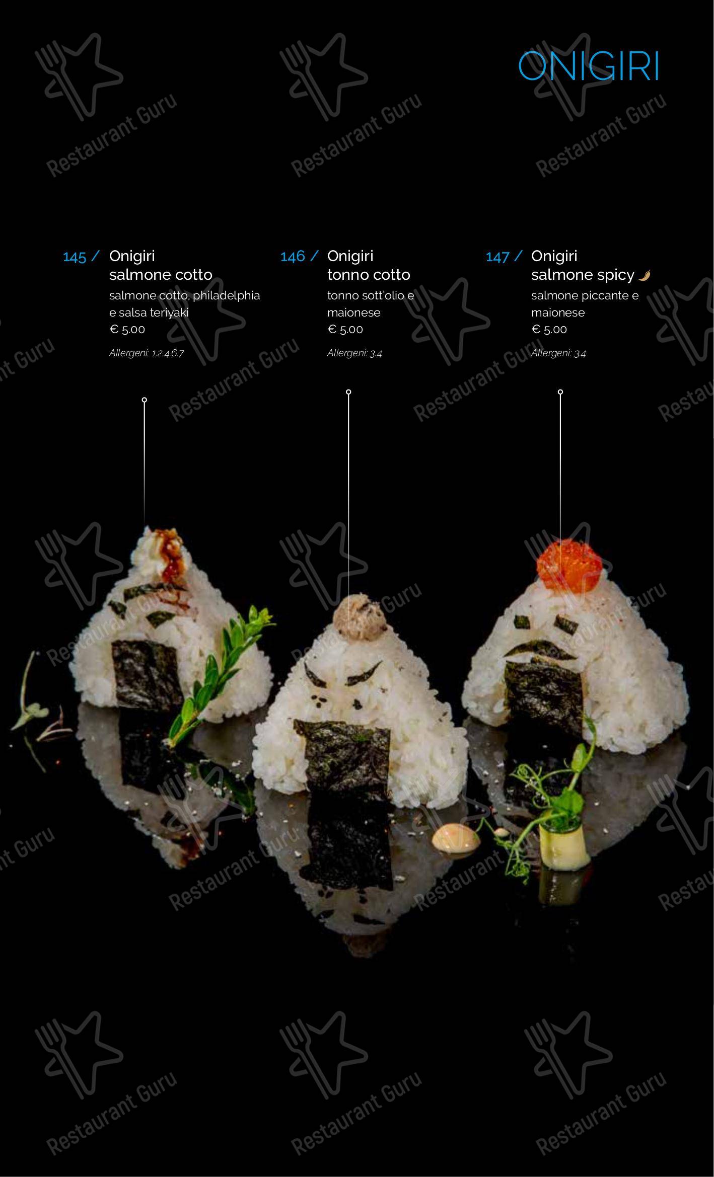Speisekarte von Issho Asian Fusion Restaurant, Spicchio-Sovigliana