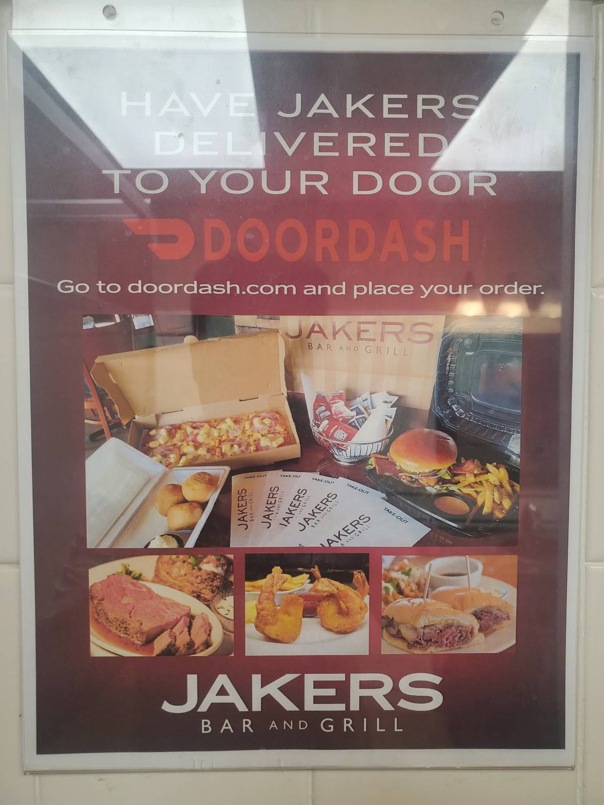 Menu at Jakers Bar and Grill, Great Falls