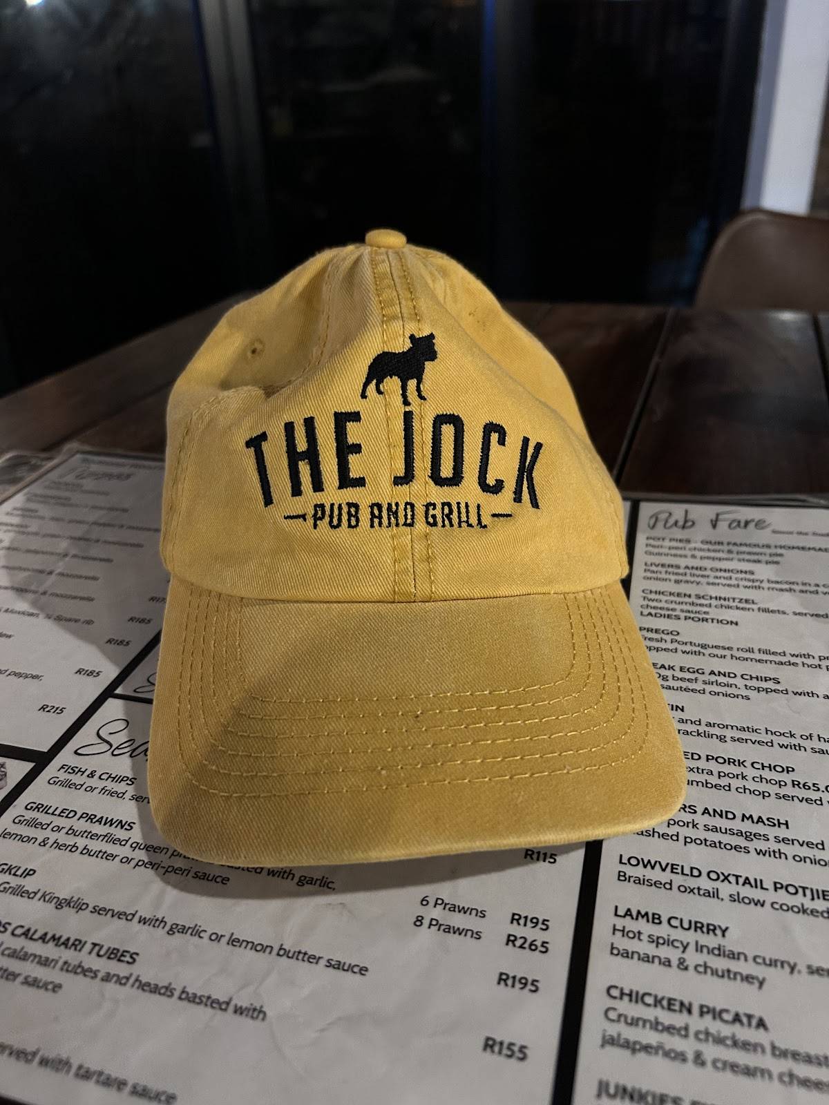 Menu at Jock Pub and Grill, Nelspruit