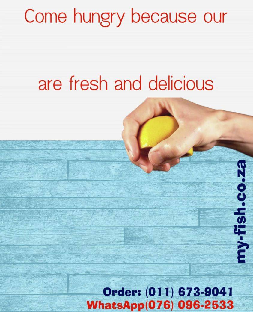 Menu at MyFish restaurant, Roodepoort, 2 Keith Avenue Coner