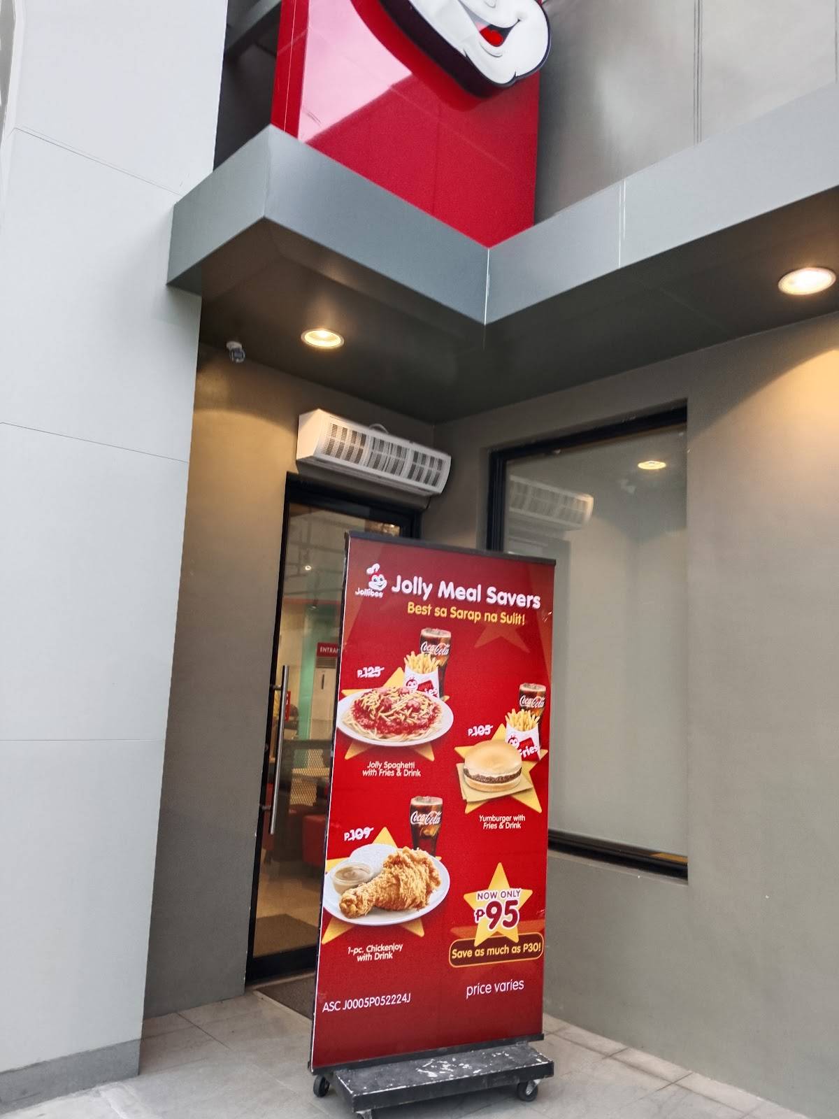 Menu at Jollibee TPLEX Southbound restaurant, Victoria