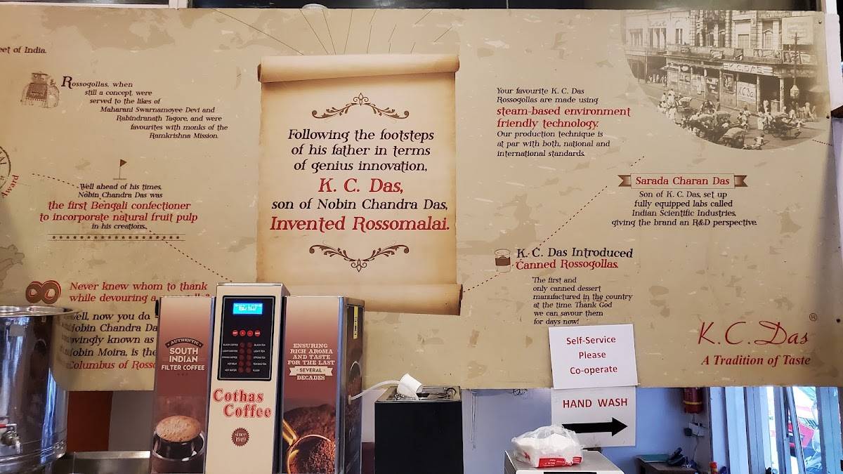 Menu at K. C. Das, Bengaluru, 38