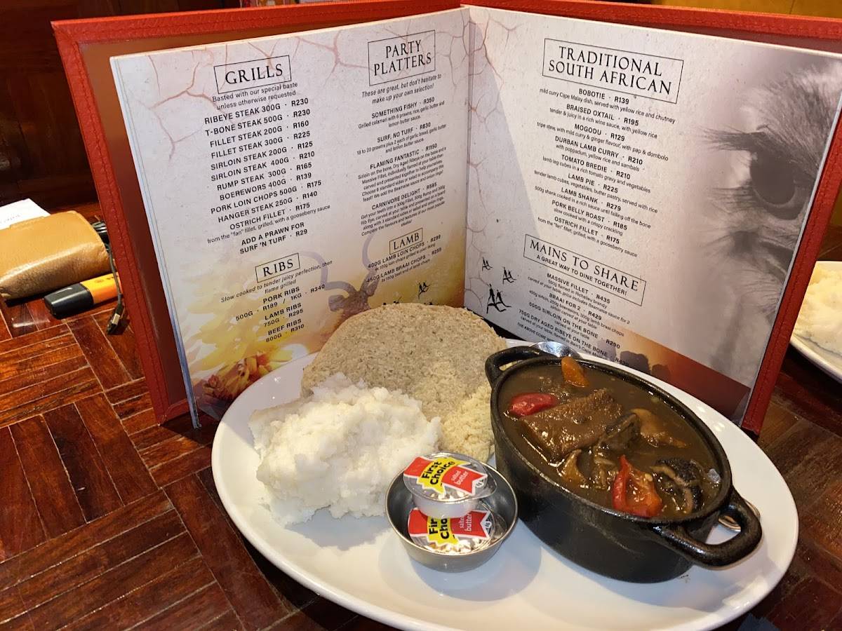 Menu at KAROO Grill & Bar, Centurion