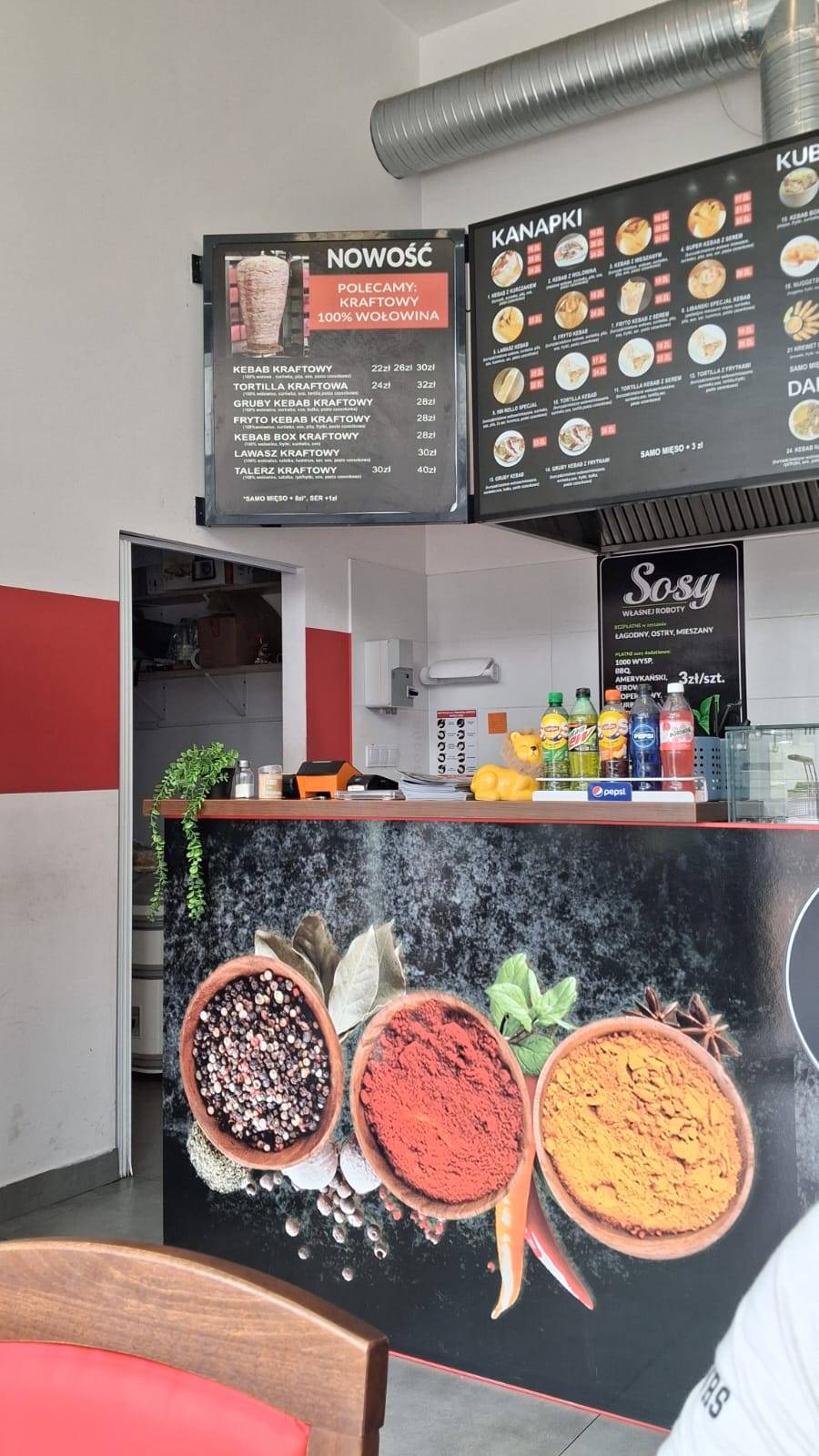Menu at KEBAB INN ZORY fast food, Zory