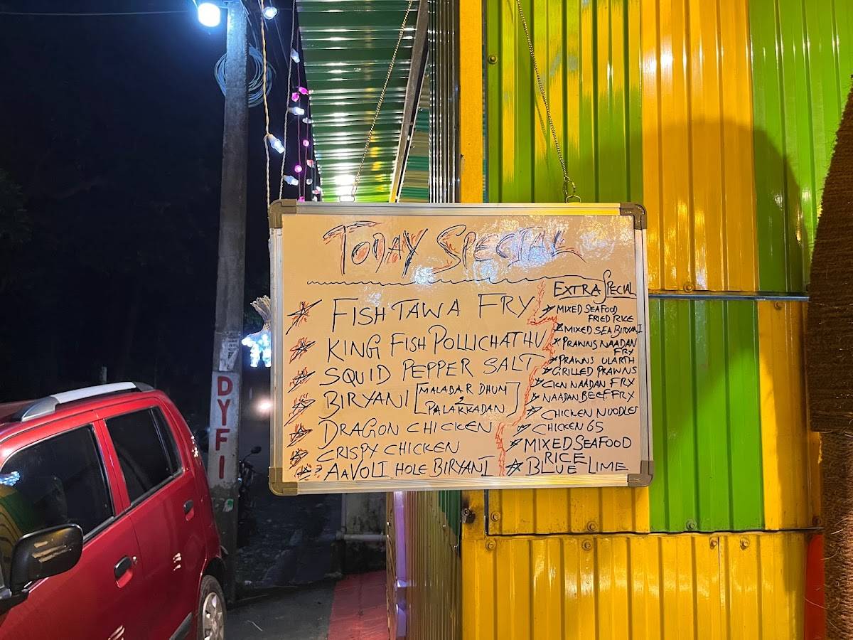 Menu at KOTTARAM SEAFOOD AND NONVEG RESTAURANT, Palakkad