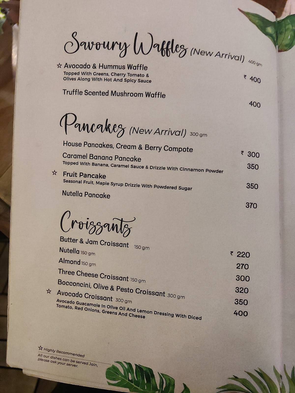Menu at Kaffa Coffee Roasters, Ahmedabad, Kaffa Coffee Roasters oppo Atira