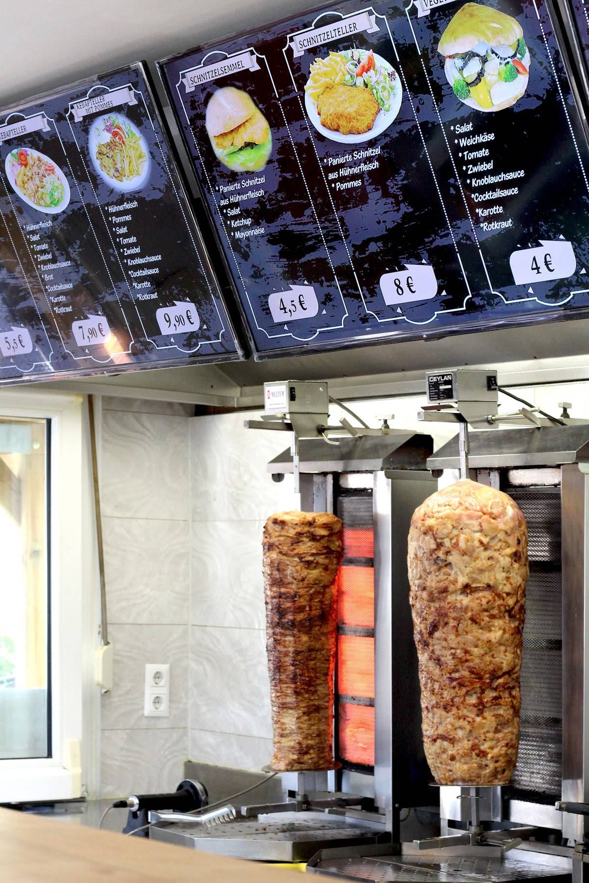Menu at Kebap Fürnitz restaurant, Austria, Kärntner Str. 22