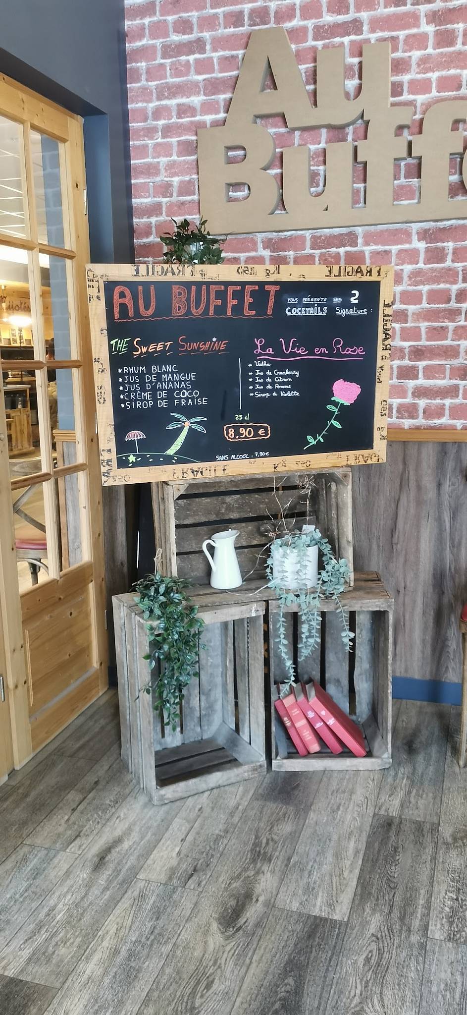 Menu au Au Buffet « Cuisine française à volonté » restaurant, La Garde