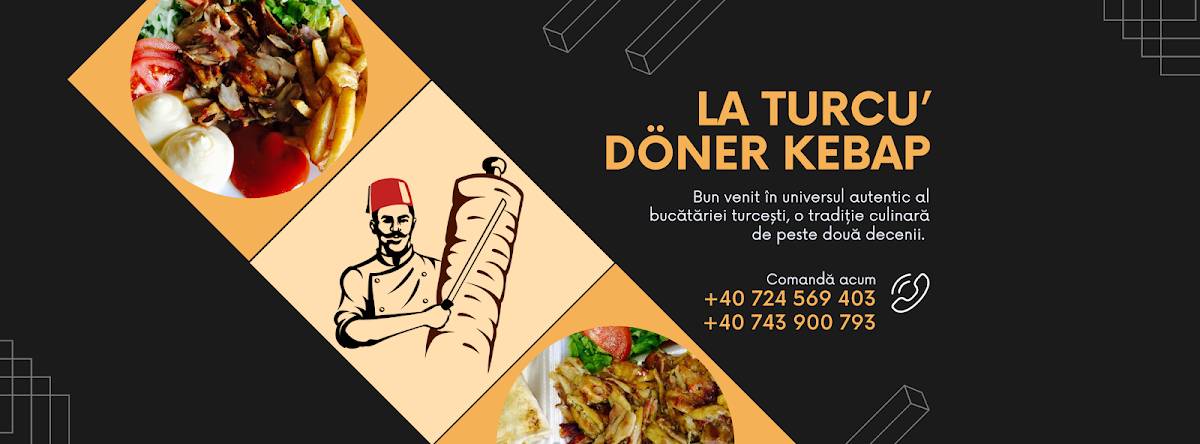 Menu at La Turcu' Döner Kebap, Vladimirescu