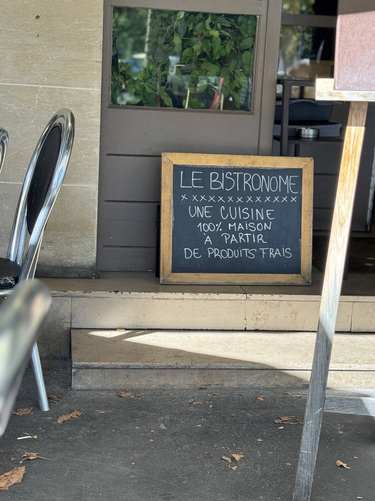 Menu au Le Bistronome restaurant, Caen