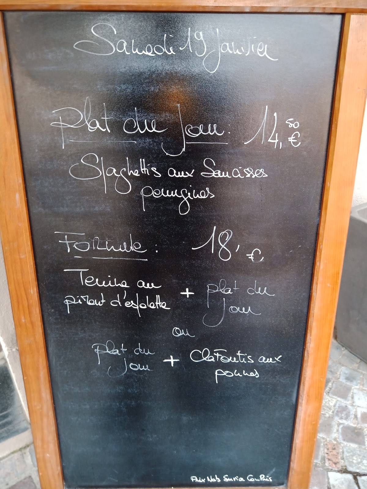 Menu au Le Café Du Coin, Vallauris, Place Jules Lisnard