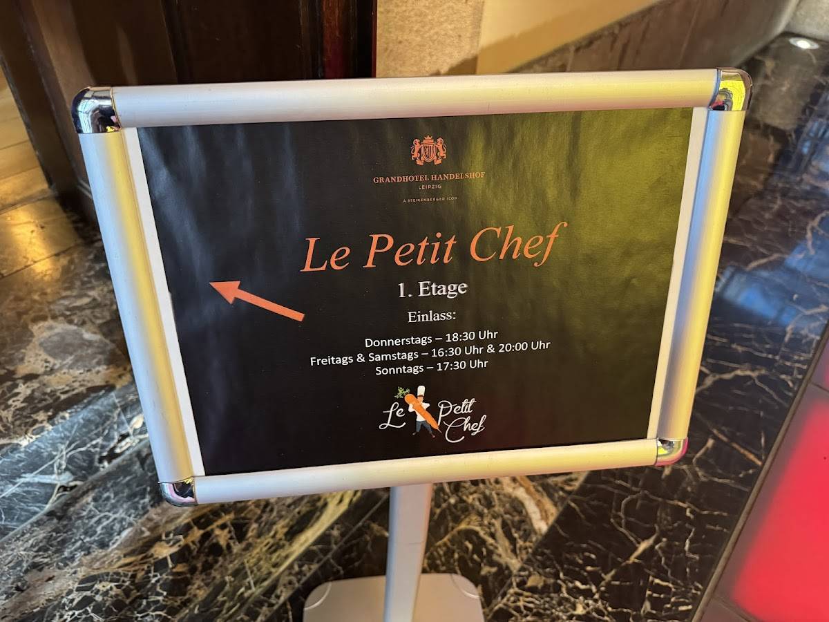 Speisekarte von Le Petit Chef - Leipzig restaurant, Leipzig