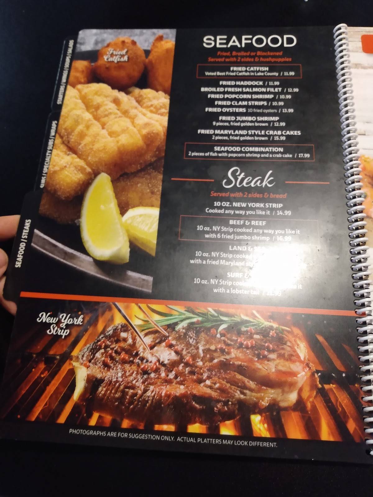 Menu at Old Time Diner restaurant, Leesburg
