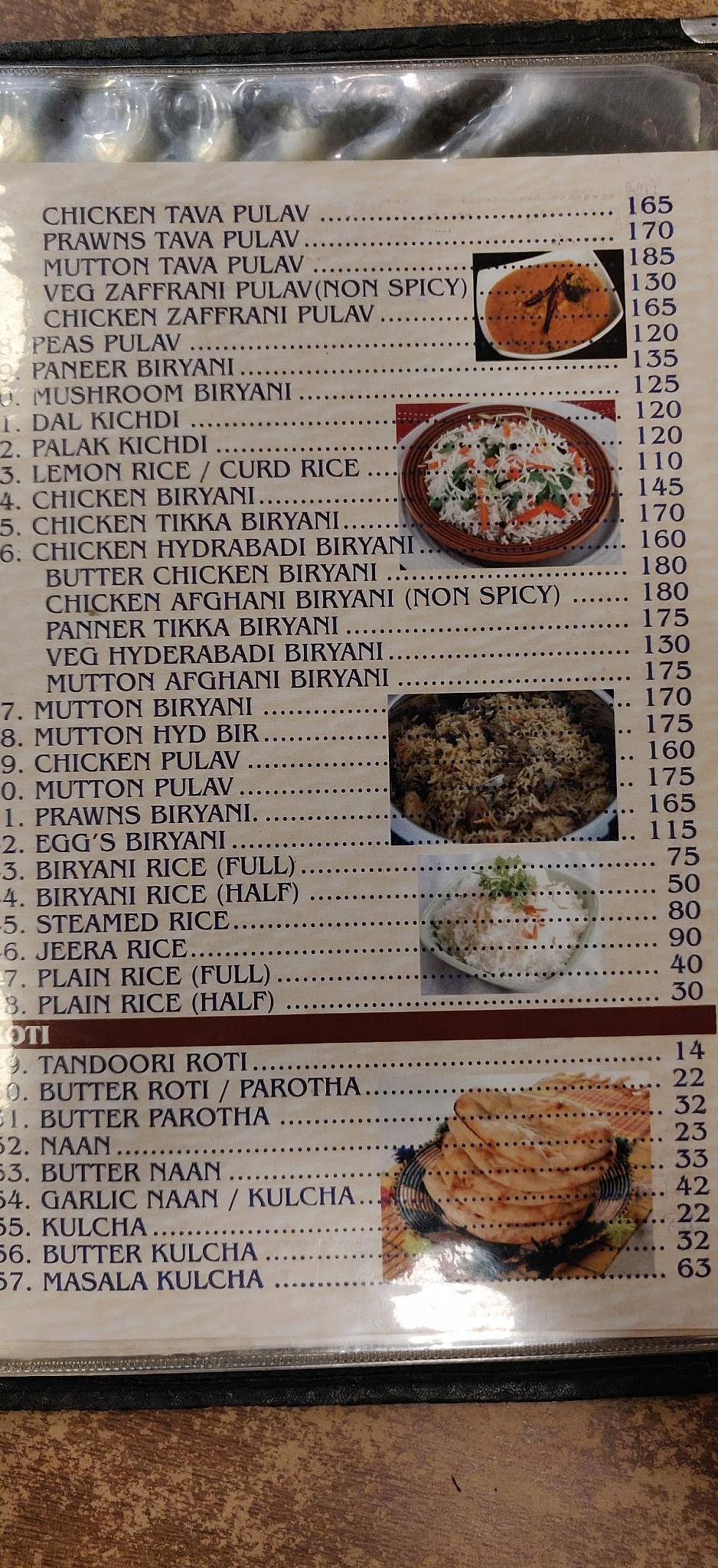 Menu at Liberty Lunch Home, Mumbai, Shop No 5 and 6