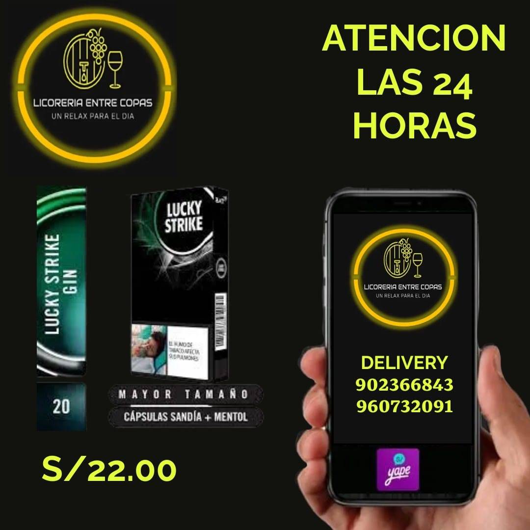 Menu at Licoreria Entre Copas pub & bar, Chincha Baja District