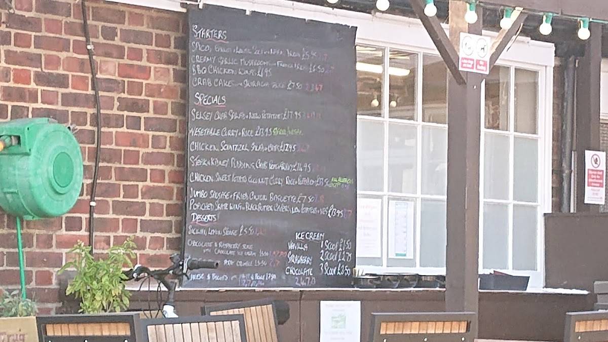 Menu at Lifeboat Inn pub & bar, Selsey
