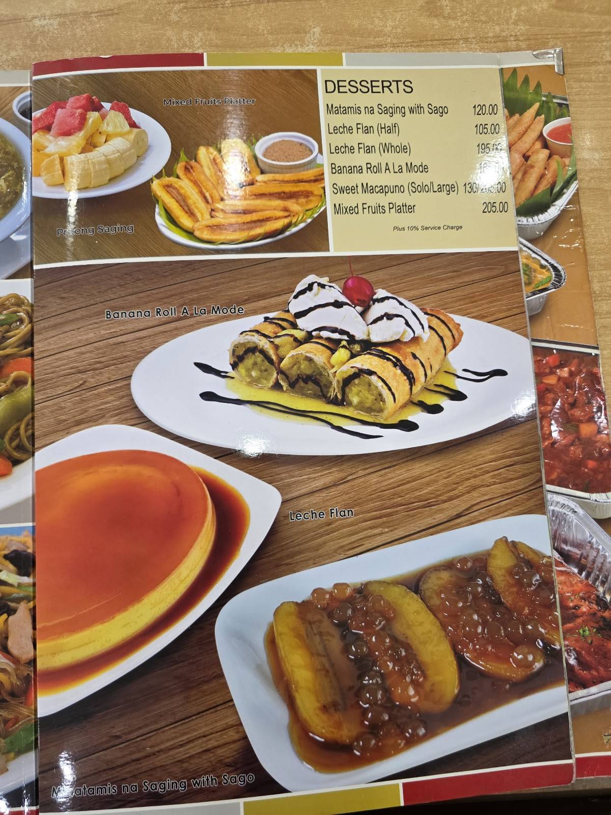 Menu at Lipa Grill restaurant, Lipa