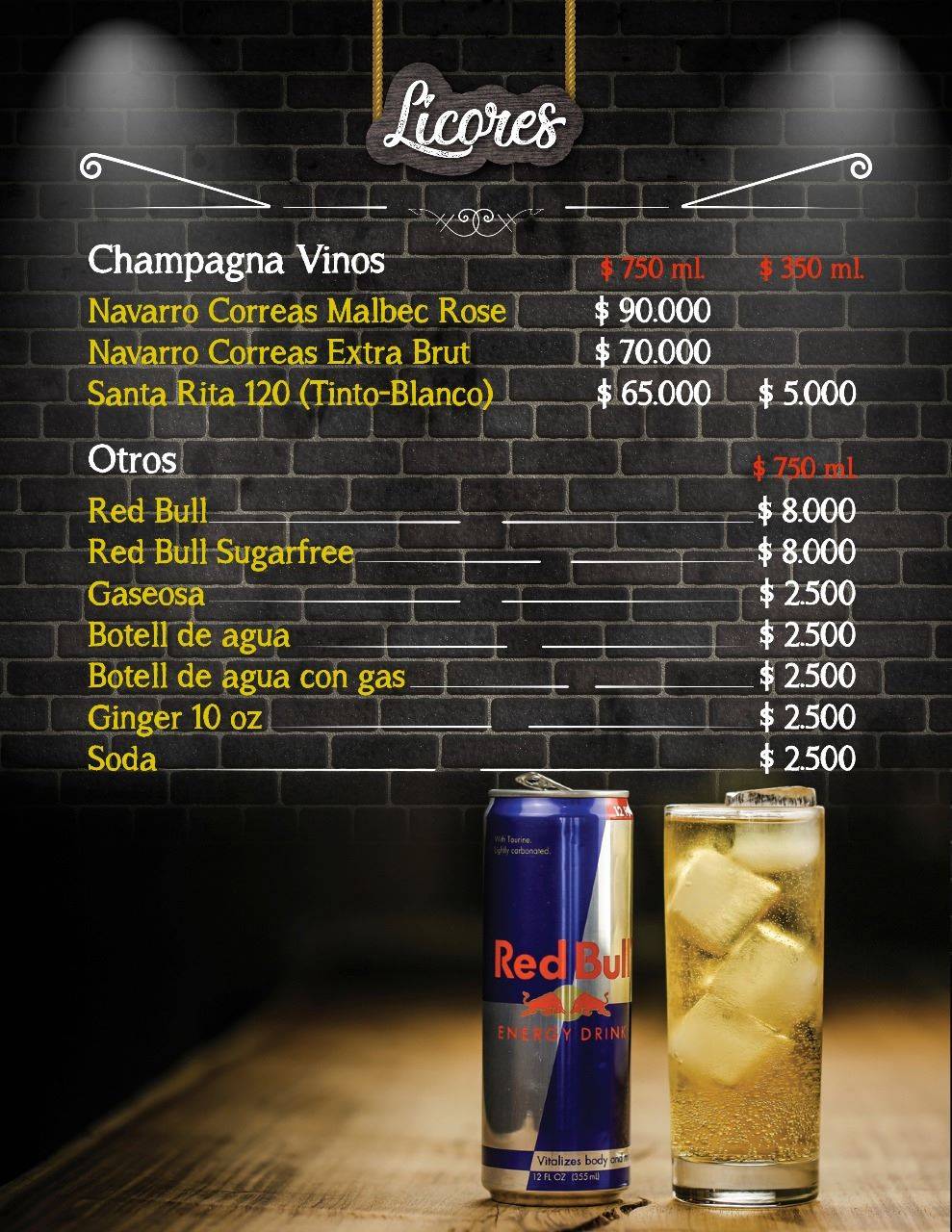 Carta del pub y bar Locos x el asado-Express, Bucaramanga, Centro ...