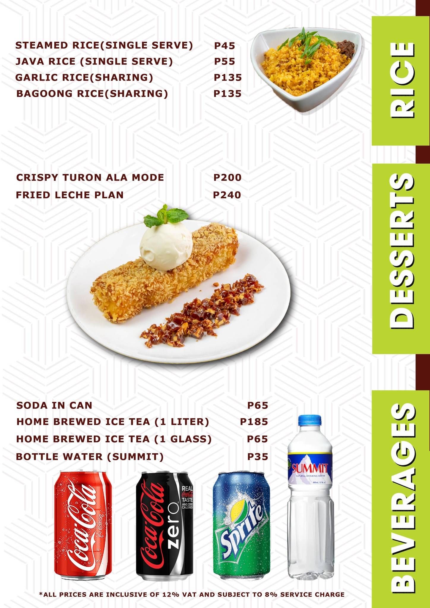 Menu at Lola Ote Restaurant, Quezon City, 24 Sgt. Esguerra Ave