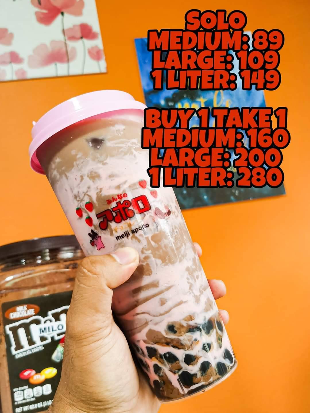 Menu at Lost Panda Cafe, Quezon City