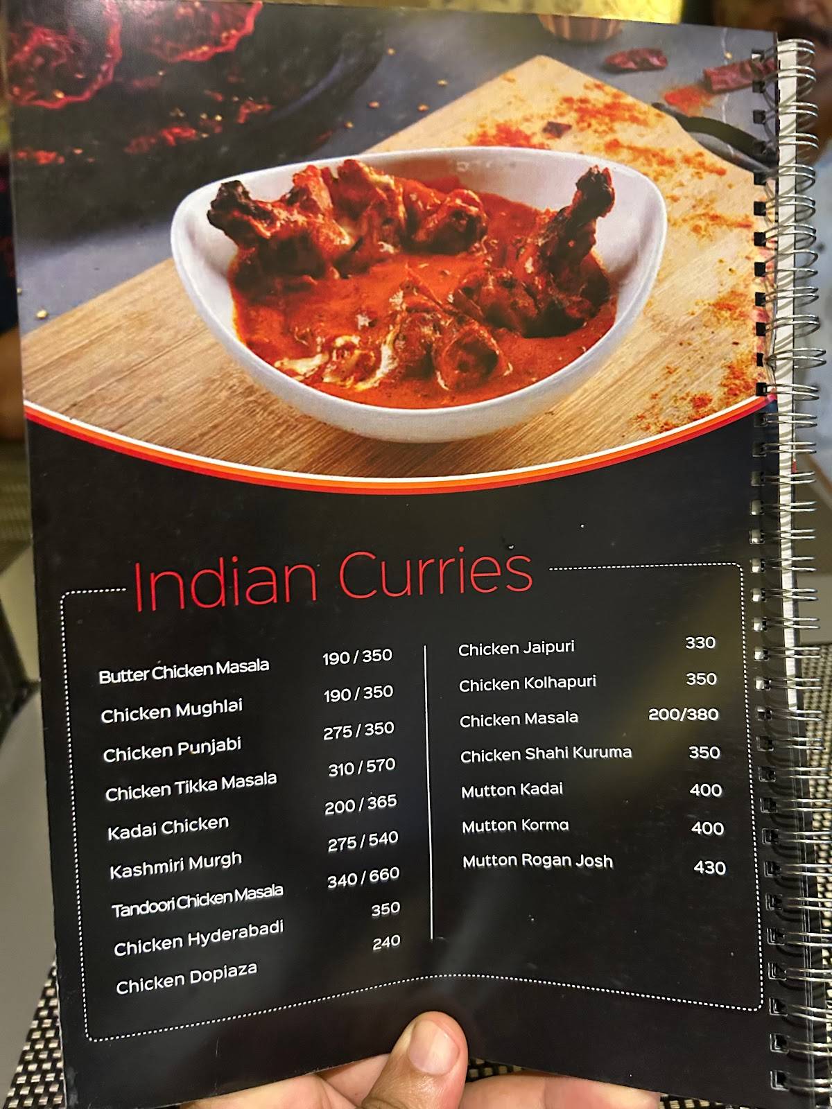 Menu at M R A Restaurant and Bakery, Taliparamba
