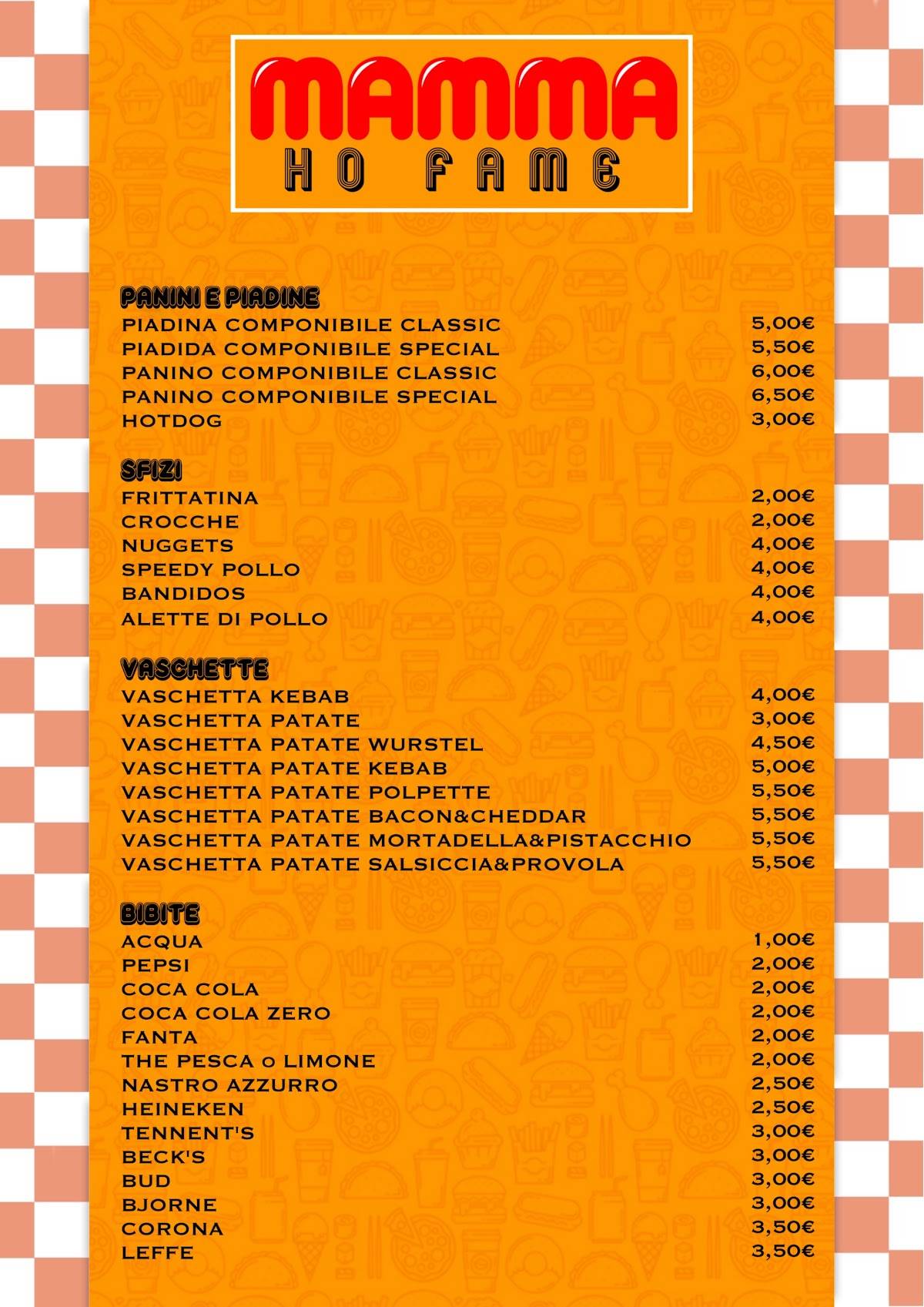 Menu da MAMMA ho fame, Aversa