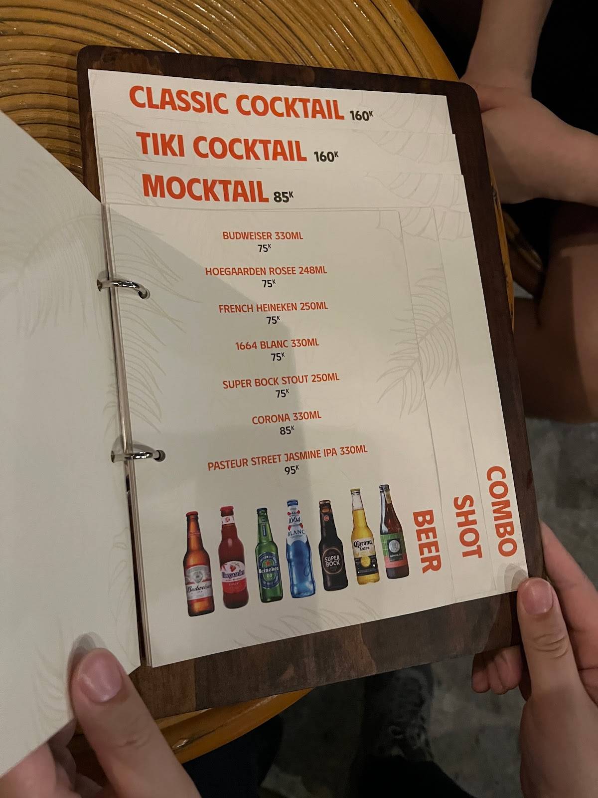Menu at MAYBAY - anime_camp_coffee pub & bar, Ho Chi Minh City