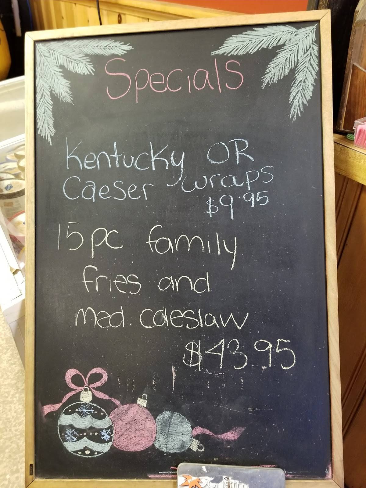 Menu at Madoc Dairy - Burnside's Casual Dining restaurant, Madoc