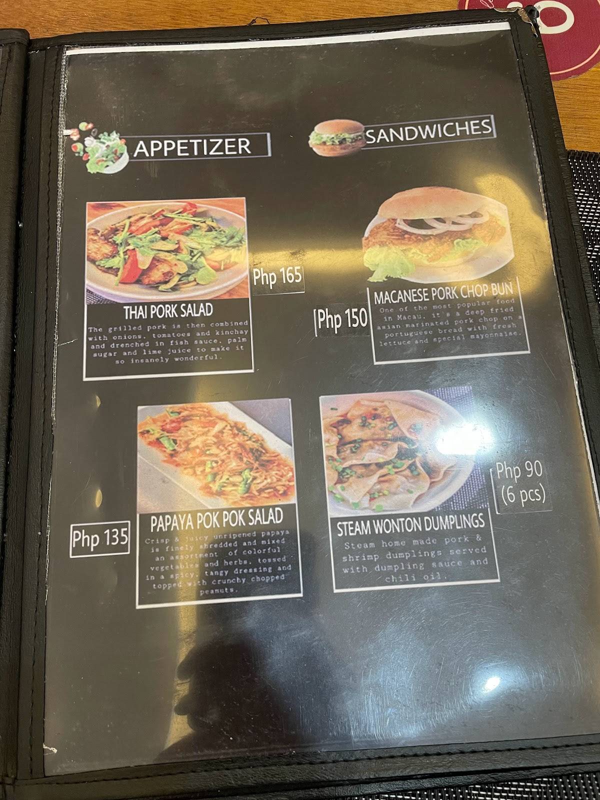 Menu at Tutong's Laksa - Mandaluyong restaurant, Mandaluyong