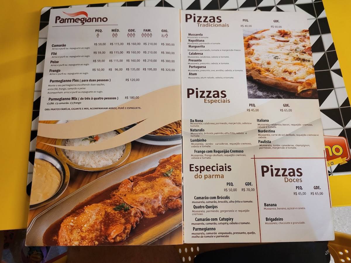 Menu em Parmegianno Maragogi restaurante, Maragogi
