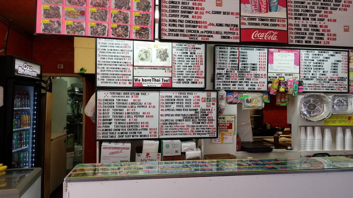 Menu at Mark's Kitchen restaurant, Fresno