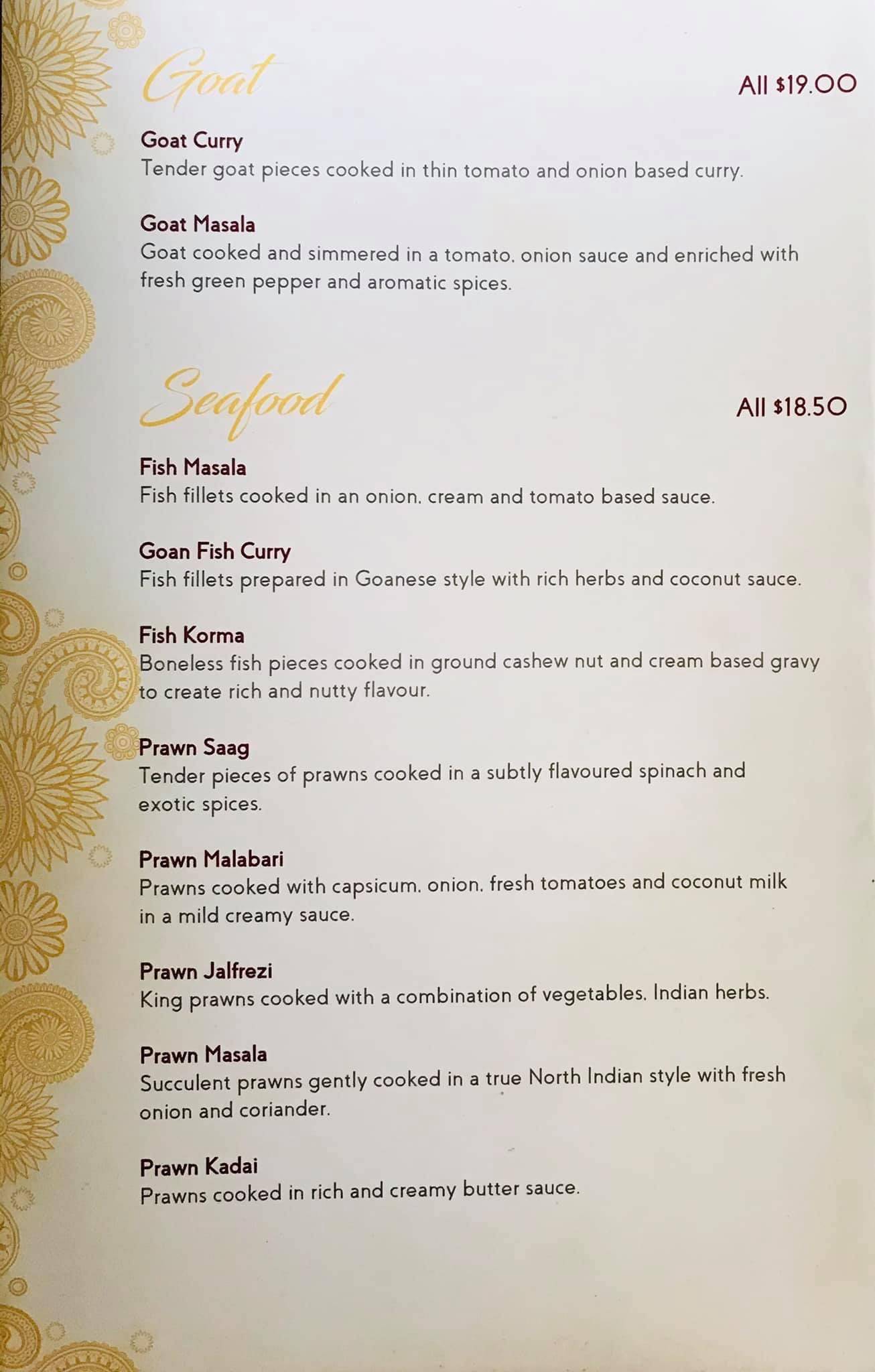 Menu at Masonic Hotel Irish Bar & Restaurant, Opotiki