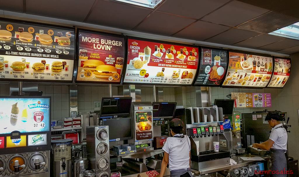 Menu at McDonald's Sumulong Antipolo restaurant, Antipolo, 406 Sumulong Hwy