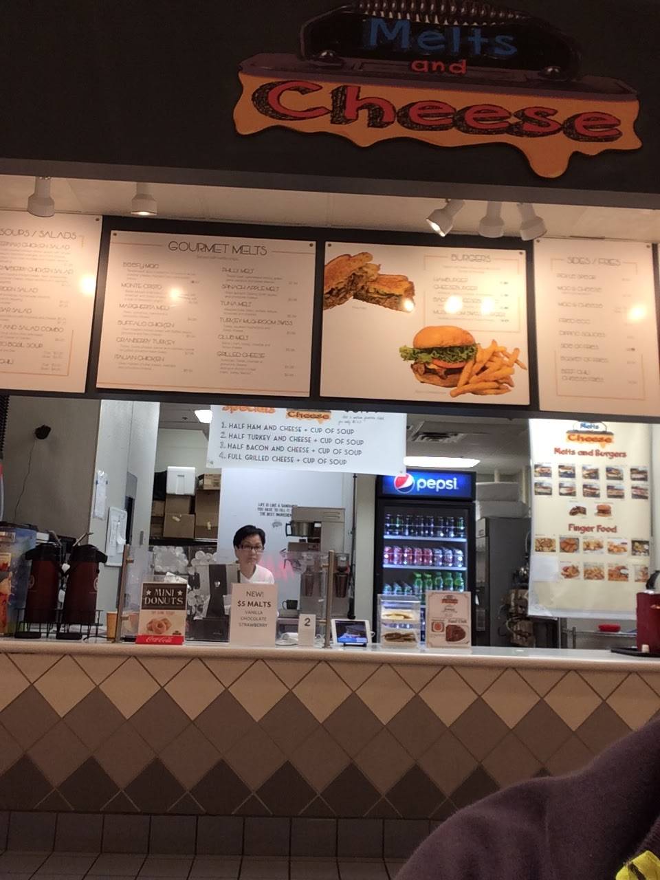 Menu at Melts & Cheese restaurant, Minnetonka