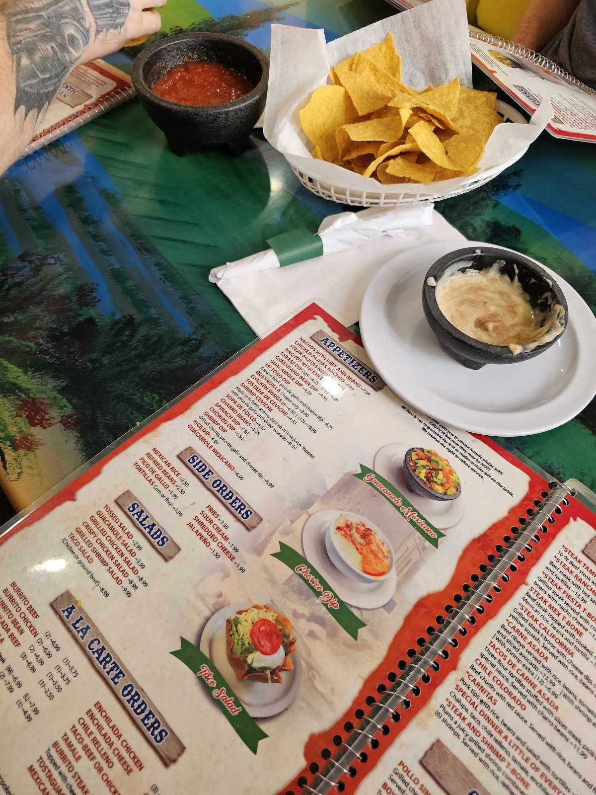 Menu at Mi Toro Mexican Restaurant, Morristown