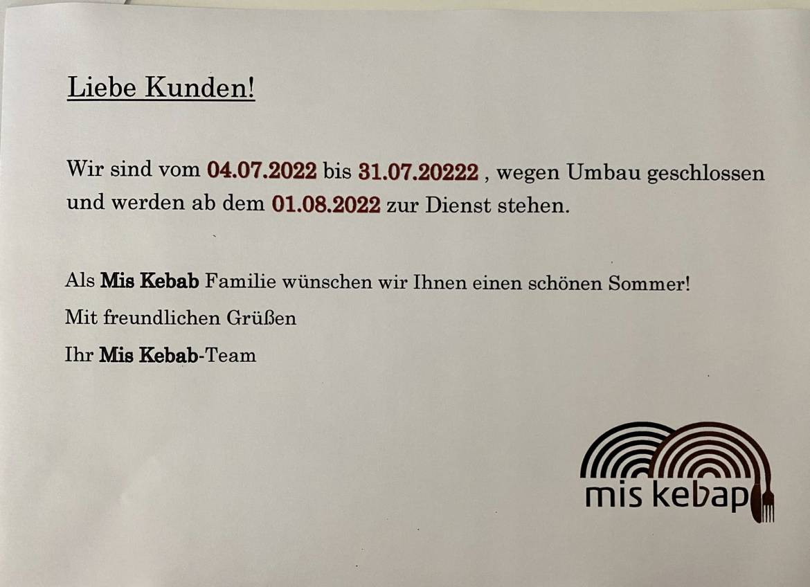 Speisekarte von MIS Kebap pizza, Wien
