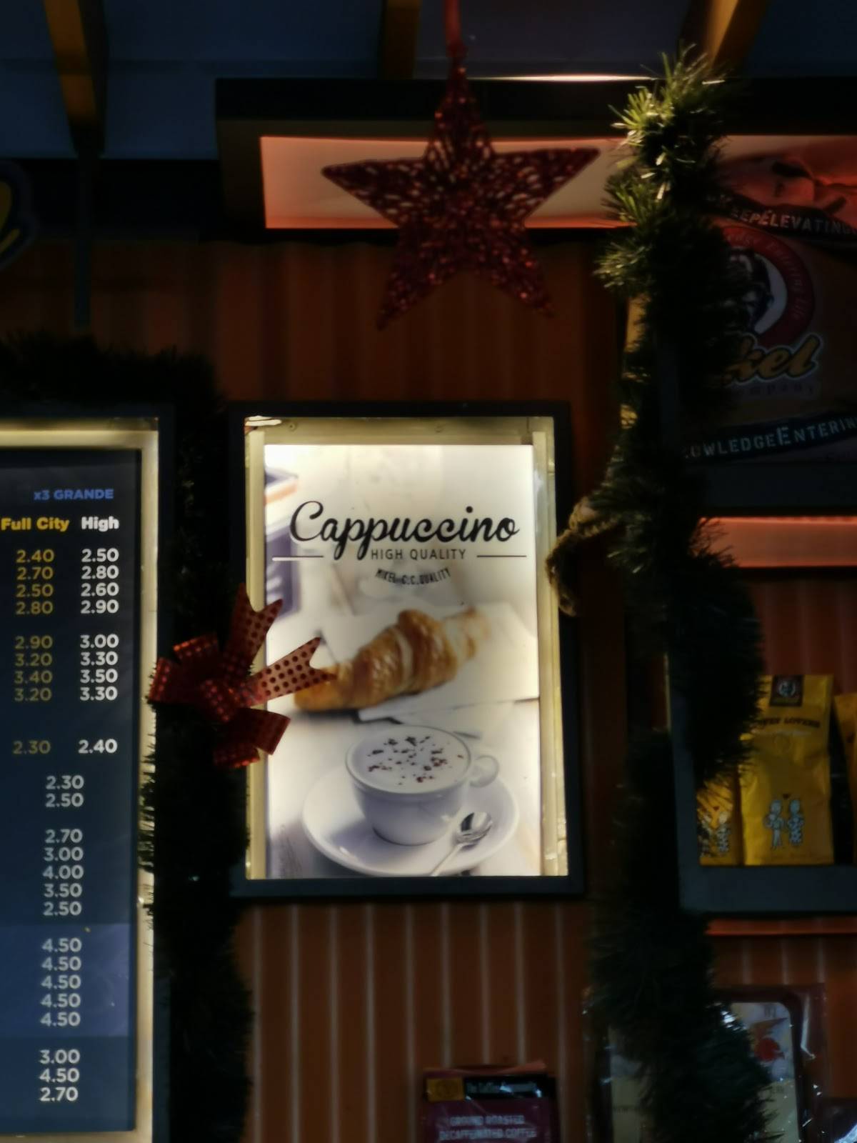 Menu at Mikel Coffee, Athens, Leof. Alexandras 104