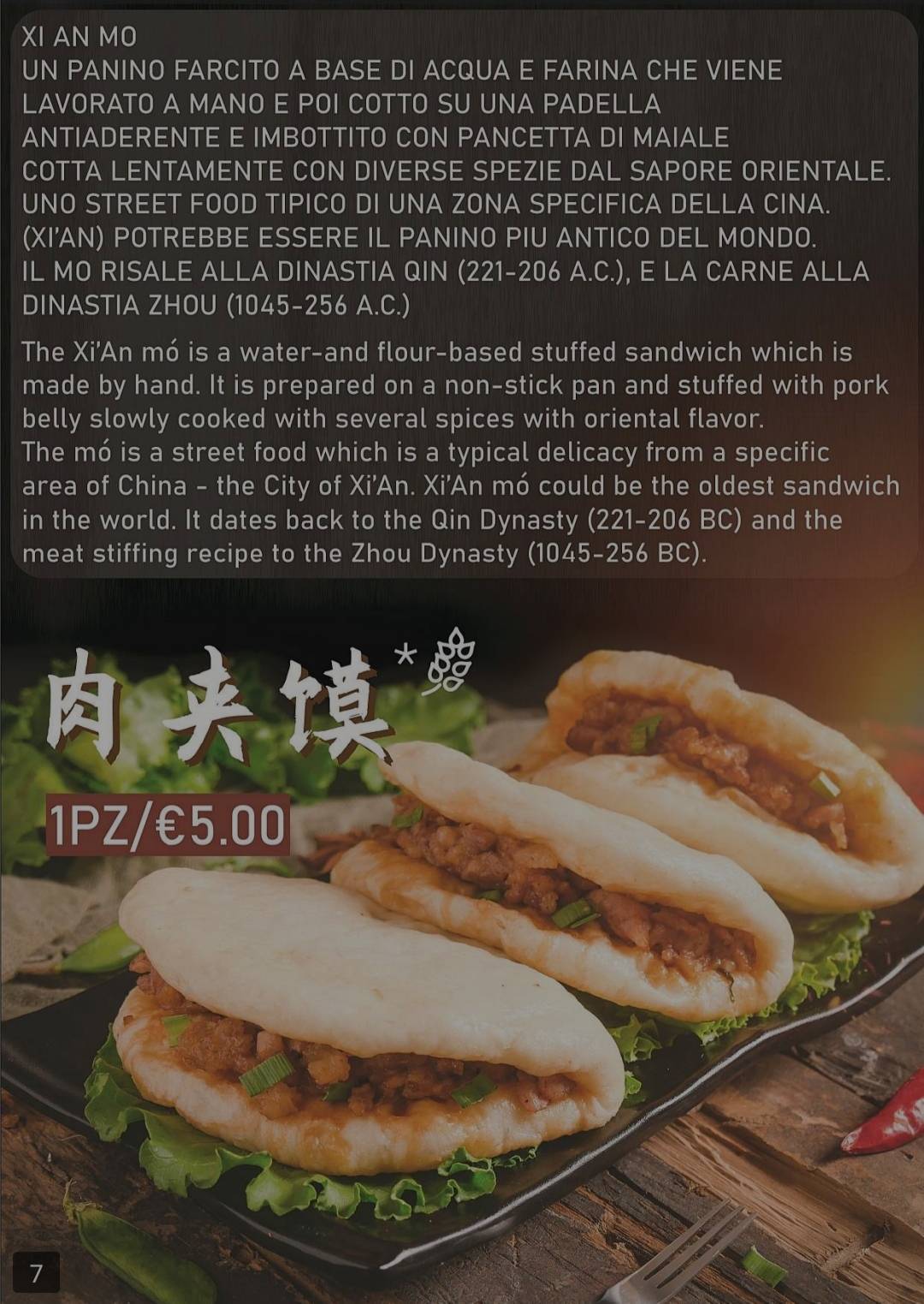 Menu da MuMu Restaurant Chinese Bubble Tea, Napoli