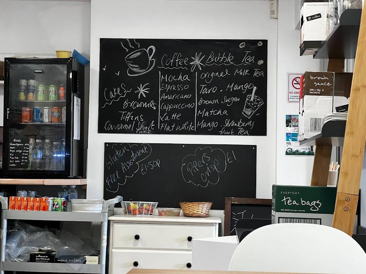 Menu at Mulberry Tree Cafe, Exeter