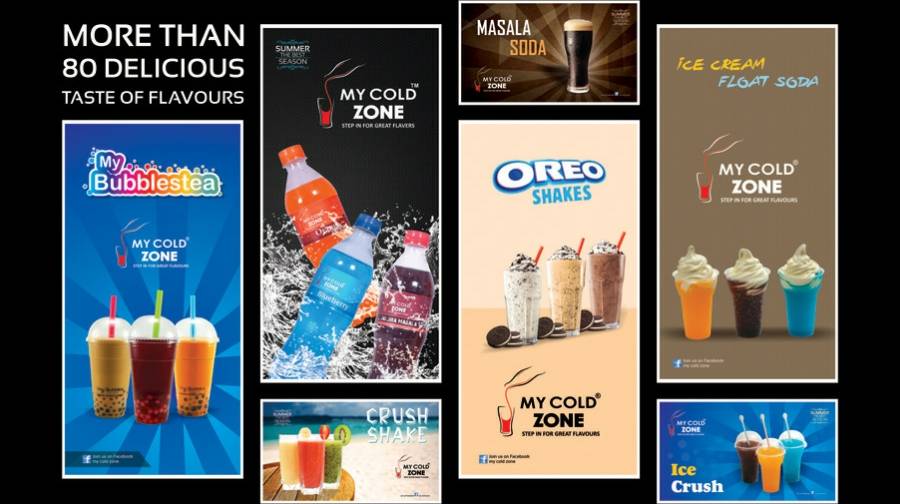 Menu at My Cold Zone, Surat, Arihant Apartment