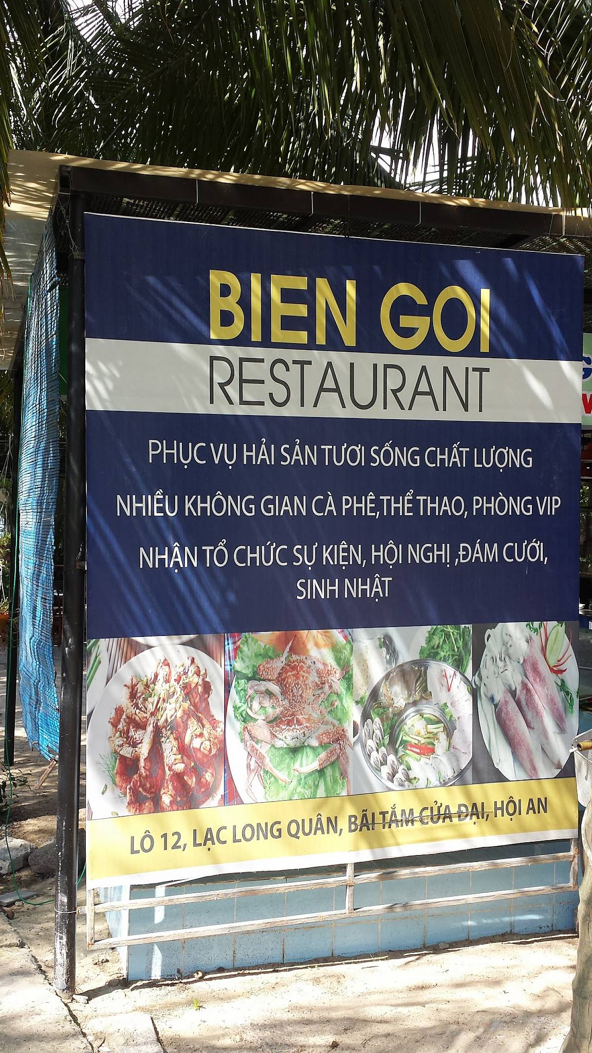 Menu at Nhà Hàng SEN restaurant, Hoi An