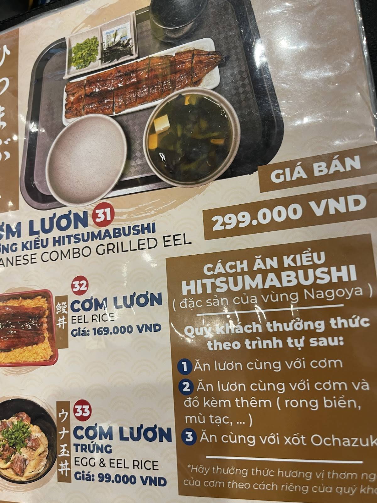 Menu at Nakajima Suisan - Landmark 81 restaurant, Ho Chi Minh City