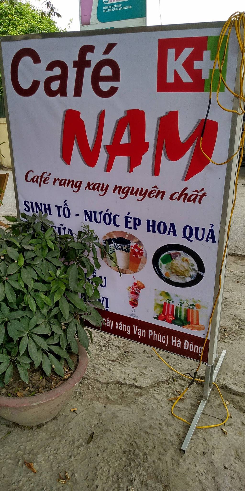 Menu at Nam Cafe, Hanoi, 175 Đường Vạn Phúc