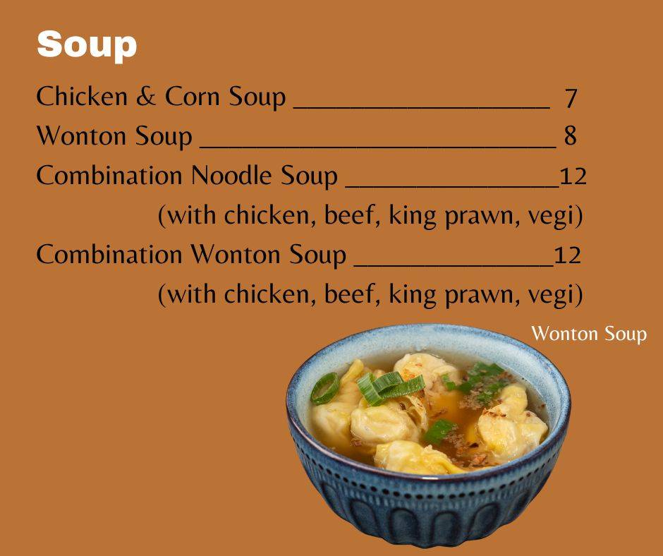 Menu at Nambour Junction Eatery (Chinese Take-Away) restaurant, Nambour